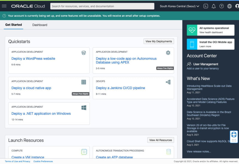 Tạo tài khoản Oracle Cloud Free Tier, dùng cloud miễn phí trọn đời ...
