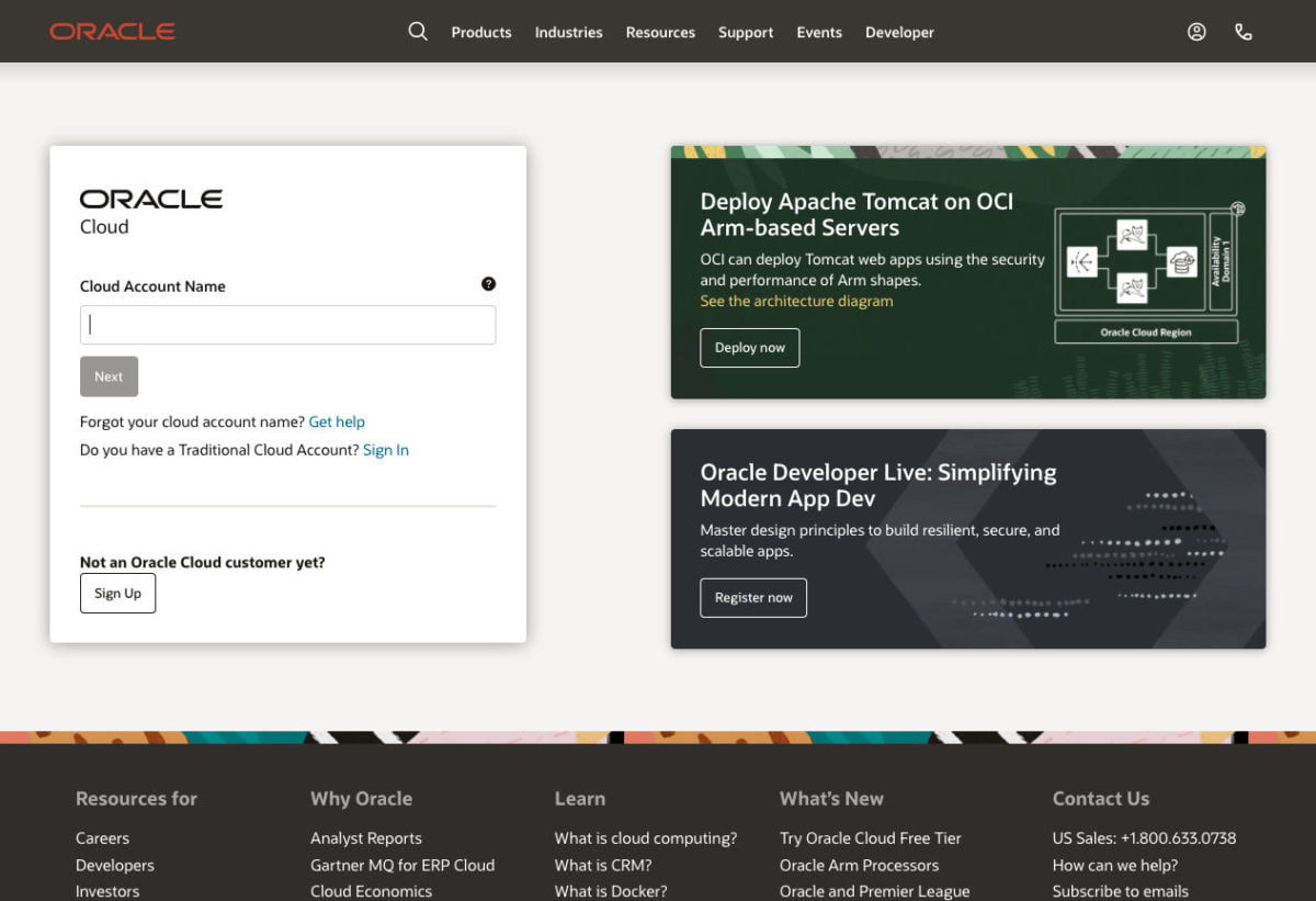 Tạo tài khoản Oracle Cloud Free Tier, dùng cloud miễn phí trọn đời ...