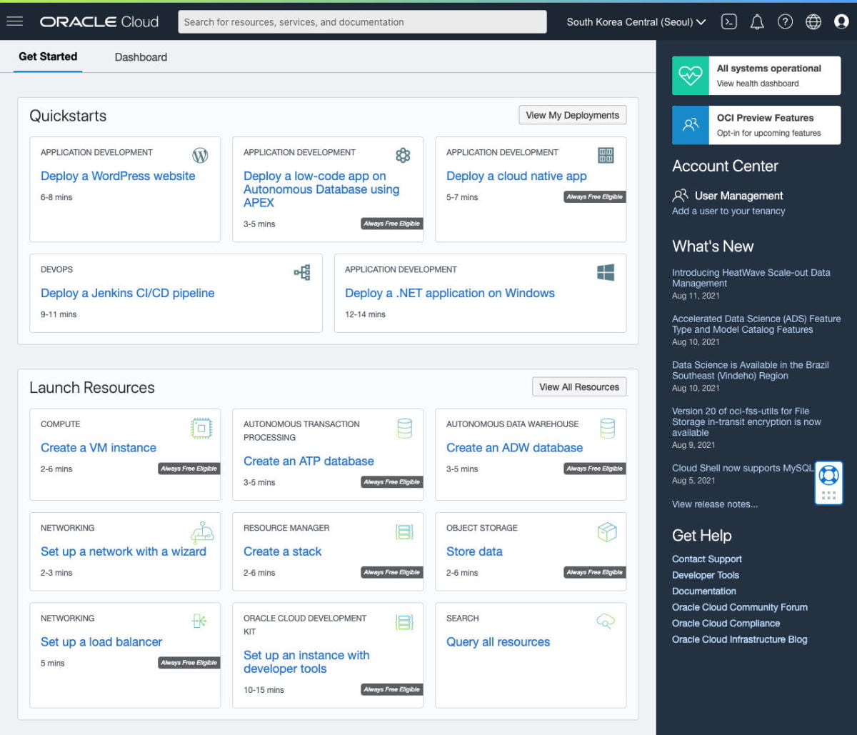 Tạo tài khoản Oracle Cloud Free Tier, dùng cloud miễn phí trọn đời ...