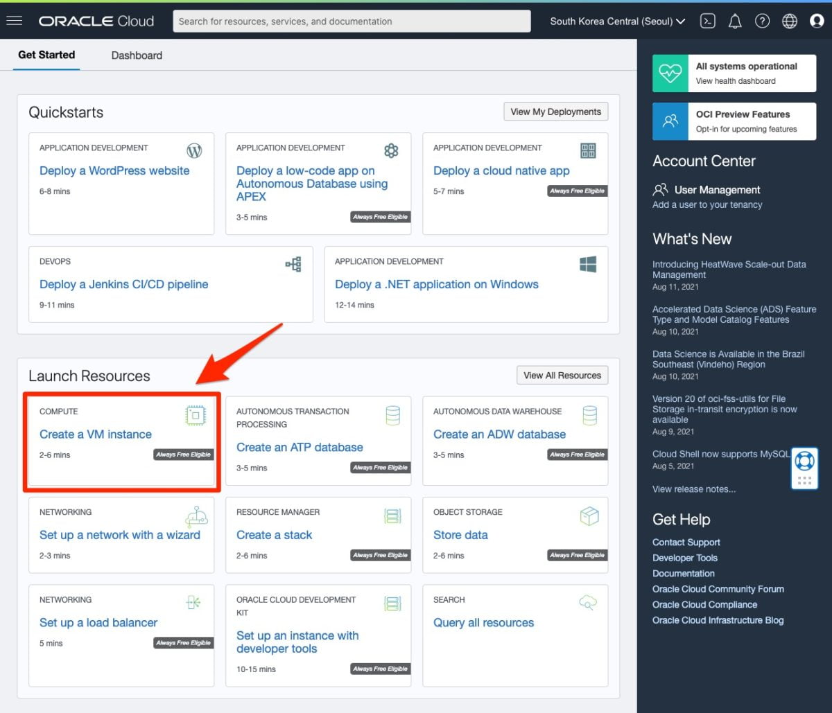 Hướng dẫn thiết lập máy ảo VPS miễn phí trên nền tảng Oracle Cloud | Thuận Bùi Blog