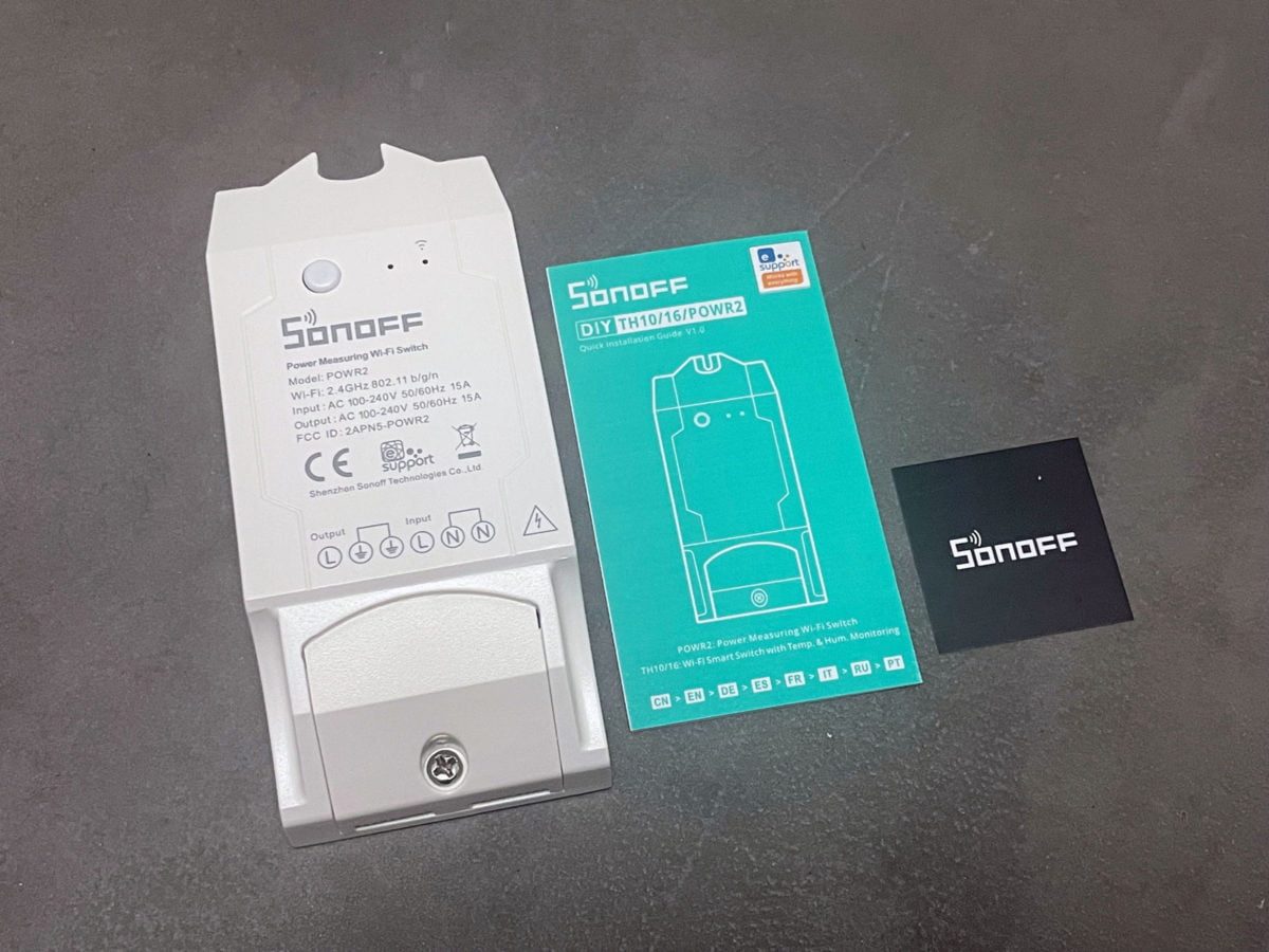 Sonoff POW R2 Smart Switch - Công tắc thông minh đo điện năng tiêu thụ ...