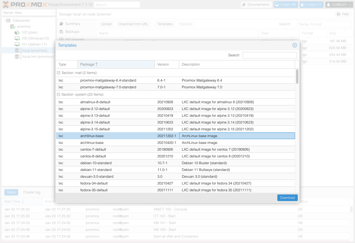 [Proxmox] Thiết lập LXC (LinuX Container) trên Proxmox VE | Thuận Bùi Blog