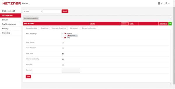 Trải nghiệm Hetzner Storage Box: 1 TB giá chỉ €2.9 / tháng, không giới hạn băng thông | Thuận ...