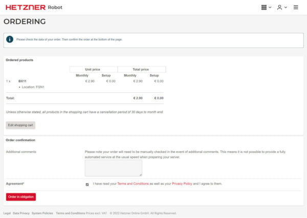 Trải nghiệm Hetzner Storage Box: 1 TB giá chỉ €2.9 / tháng, không giới ...