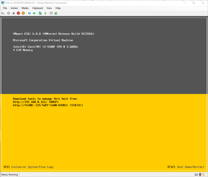 [ESXi] Cài đặt VMWare vSphere Hypervisor 7.0 lên Intel NUC | Thuận Bùi Blog