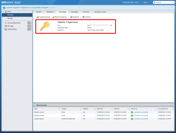 [ESXi] Cài đặt VMWare vSphere Hypervisor 7.0 lên Intel NUC | Thuận Bùi Blog