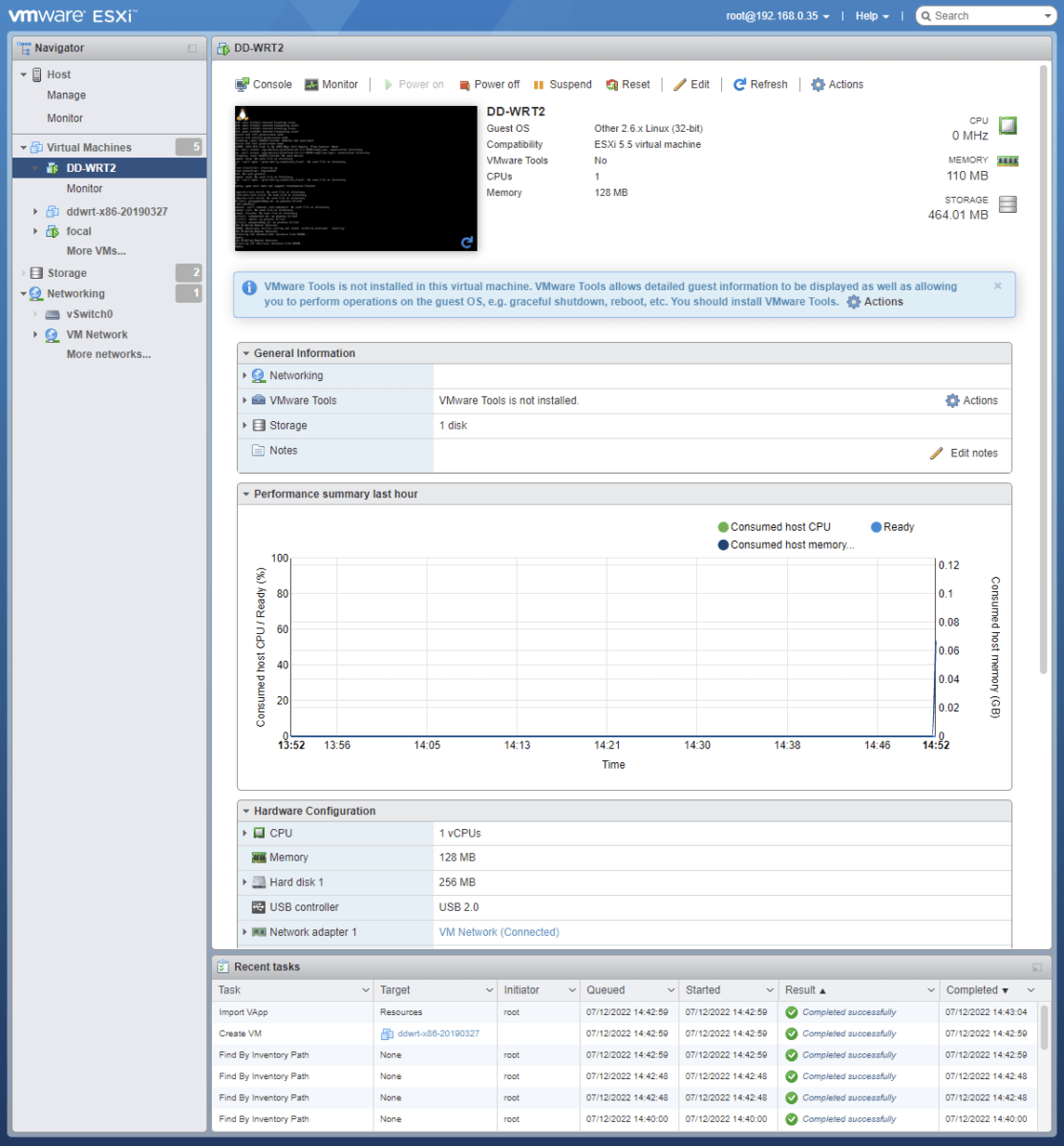 [ESXi] Tạo máy ảo từ OVF / OVA template sử dụng OVF Tool | Thuận Bùi Blog