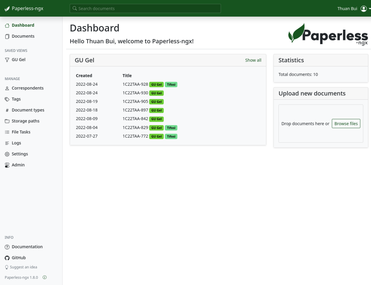 Paperless-ngx - Ứng dụng quản lý hồ sơ, hóa đơn điện tử tiện lợi ...