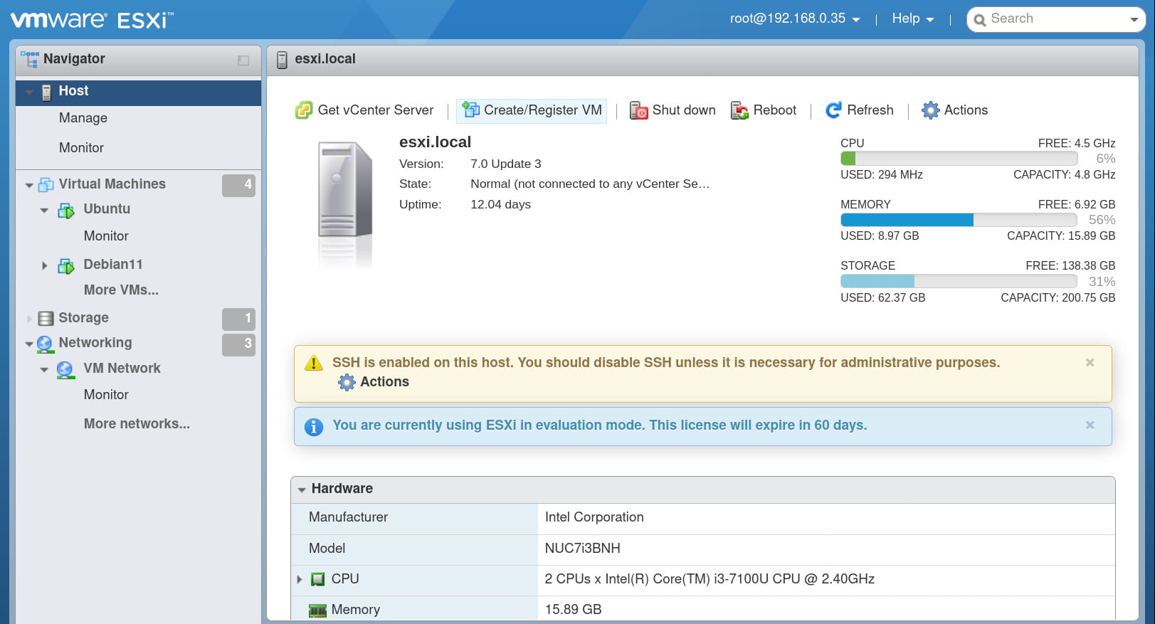 Reset thời hạn dùng thử 60 ngày trên ESXi 6 / 7 để sử dụng mãi mãi ...