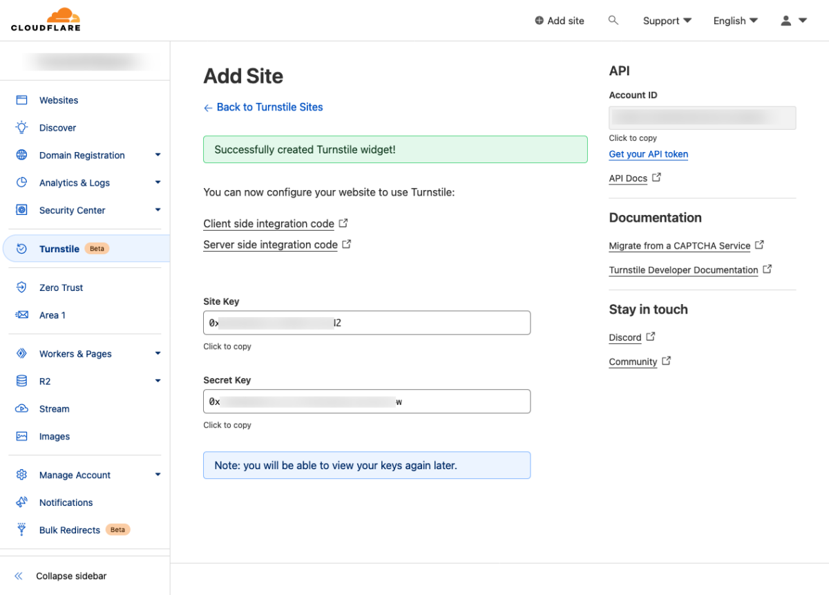 Simple Cloudflare Turnstile - Plugin tích hợp Turnstile giúp chống spam ...