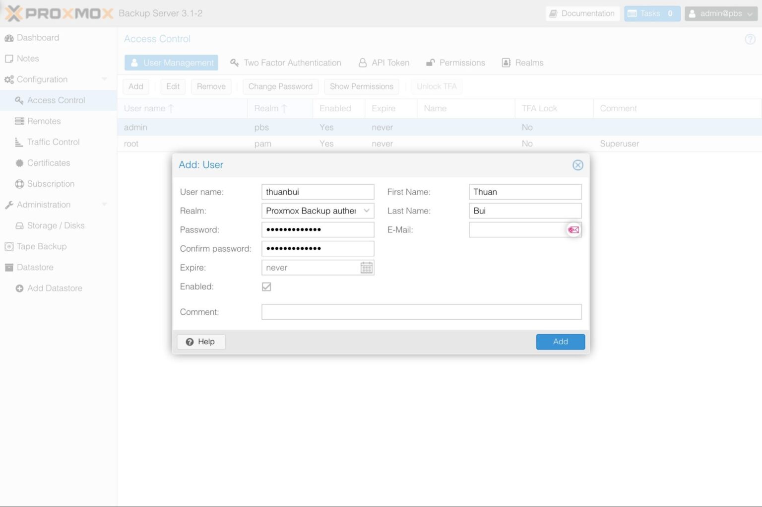 Hướng dẫn Proxmox Backup Server - sao lưu máy ảo VM / LXC Container cho ... Hướng dẫn Proxmox Backup Server - sao lưu máy ảo VM / LXC Container cho ...