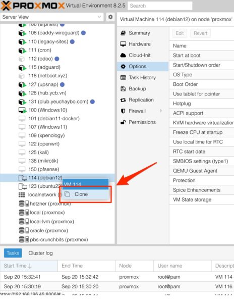 [Proxmox] Hướng dẫn tạo VM Template để triển khai nhanh máy ảo | Thuận Bùi Blog