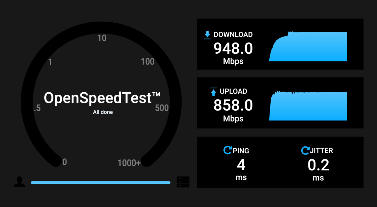 Kiểm tra băng thông mạng với iperf3 / OpenSpeedTest | Thuận Bùi Blog