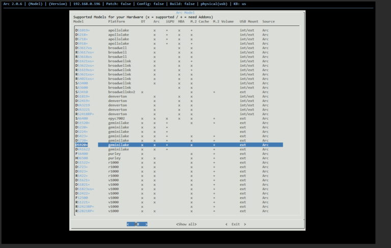 [Cập nhật 4/2025] Cài đặt Xpenology DSM 7.2.2 (DS920+) sử dụng ARC Loader + kích hoạt ...
