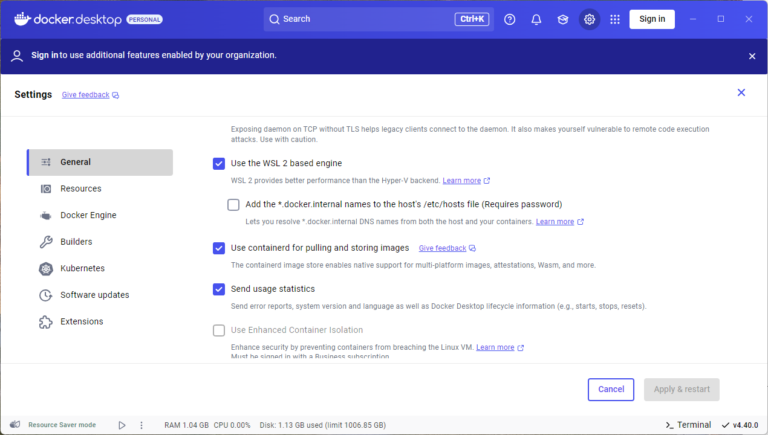Cài đặt Laravel trên Windows 11 với WSL2 + Docker Desktop + Laravel ...