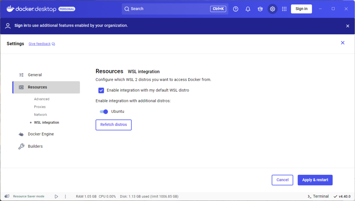 Cài đặt Laravel trên Windows 11 với WSL2 + Docker Desktop + Laravel Sail | Thuận Bùi Blog
