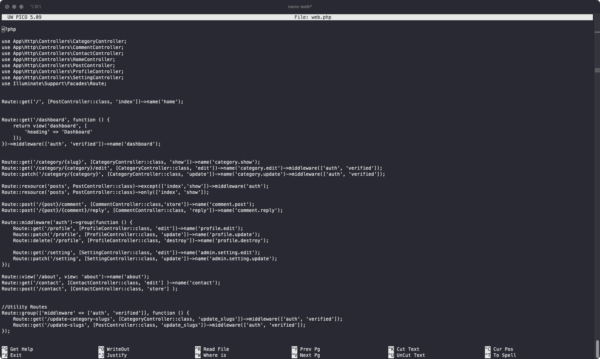Kích hoạt syntax highlighting khi sử dụng nano trên macOS | Thuận Bùi Blog
